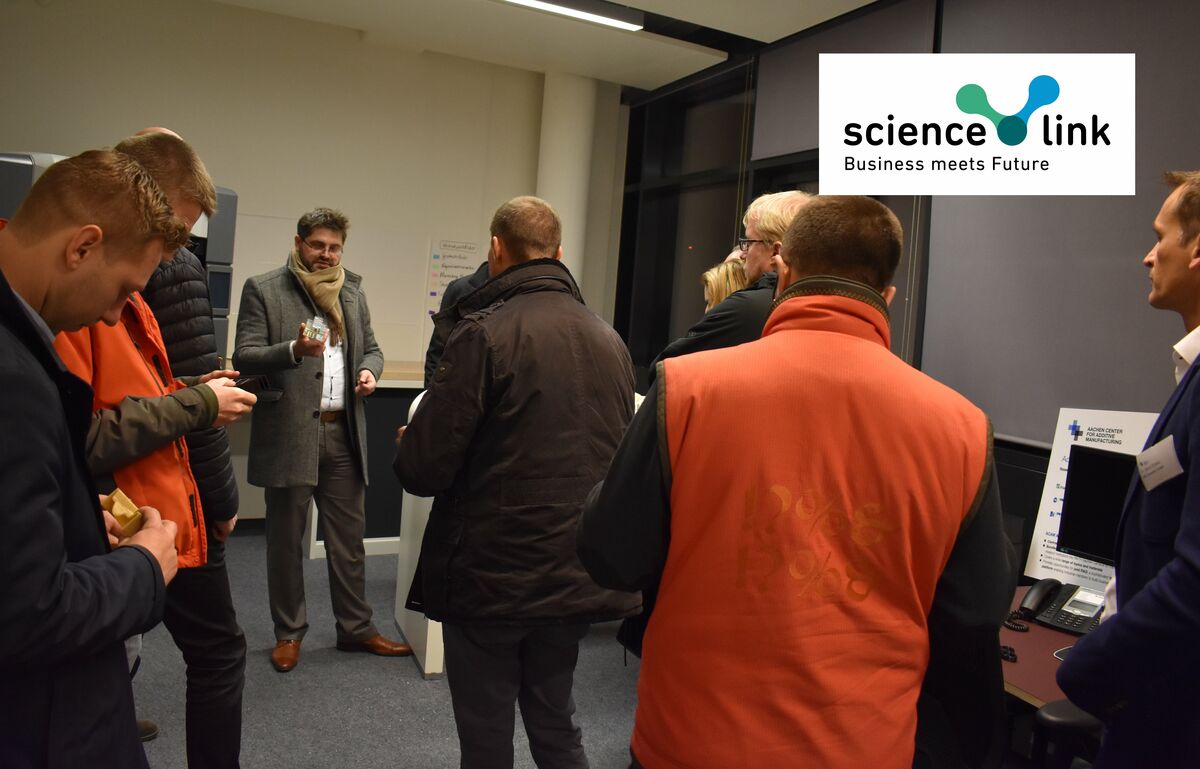AGIT: ScienceLink F&E Onsite besucht das Fraunhofer Invention Center INC