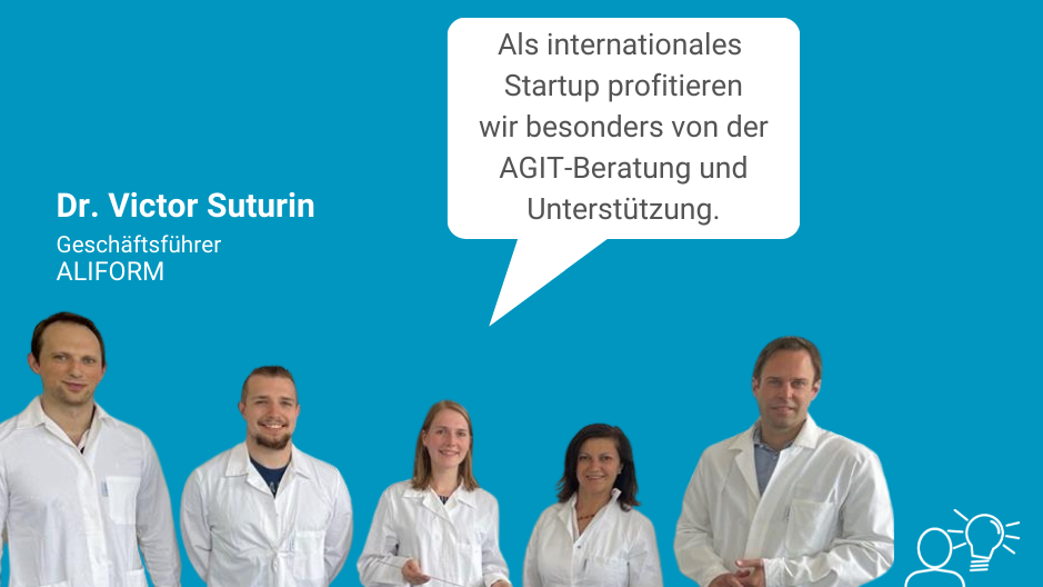 AGIT: Start-up! mit AGIT - Die Aliform GmbH