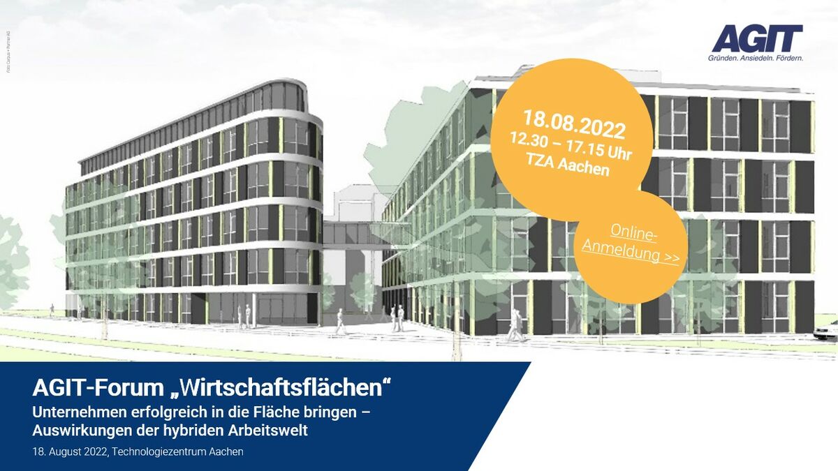 AGIT: AGIT-Forum 2022: Unternehmen erfolgreich in die Fläche bringen ...